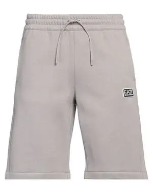EA7 Athletic French Terry Shorts - Grey