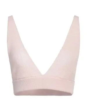 Peserico Metallic Knit Deep V-neck Cropped Top