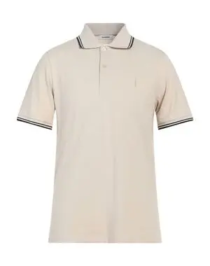 Sandro Polo Shirt Camel Size Cotton, Polyester