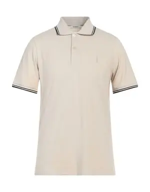 Sandro Polo Shirt Camel Size Cotton, Polyester