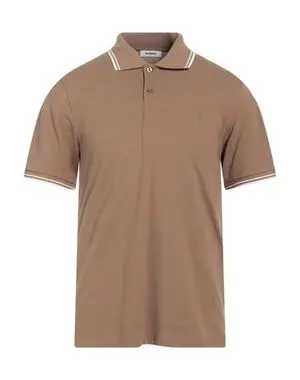 Sandro Polo Shirt Size Cotton, Polyester - Camel