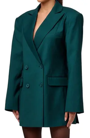 Naked Wardrobe Oversized Blazer Dress