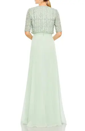 Mac Duggal Gown - Sage