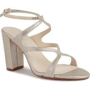 TOUCH UPS Shiloh Ankle Strap Sandal - Champagne