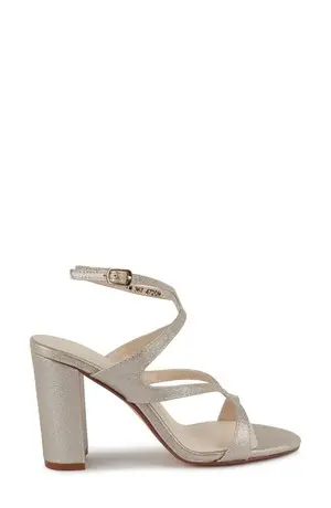 TOUCH UPS Shiloh Ankle Strap Sandal - Champagne