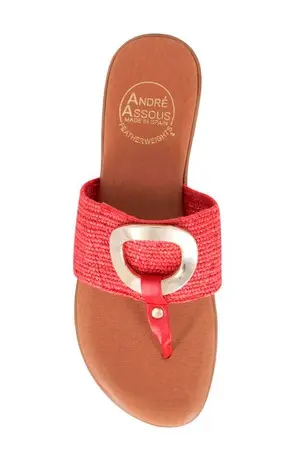 Andre Assous Nixi Featherweights™ Flip Flop - Red