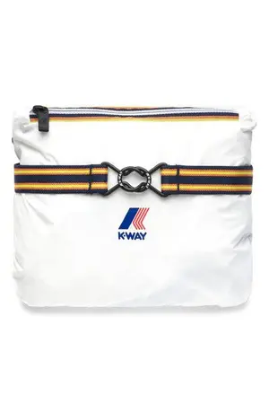 K-WAY Le Vrai 4.0 Claude Water Repellent Jacket - White