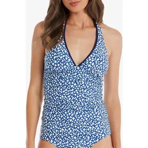 Helen Jon Halter Tankini Top - Cap Ferrat