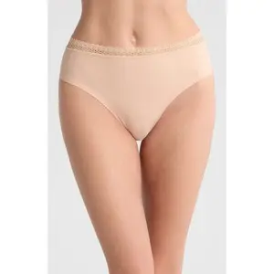 Chantelle Cozy Chic High Cut Briefs - Clay Beige