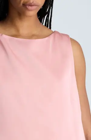 KENNETH COLE Sleeveless Shift Dress With Open Back - Ros