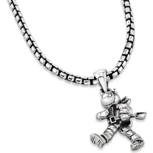 ROOM101 Sterling Moon Pendant - Silver