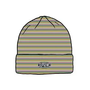 Supreme Stripe Beanie