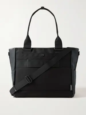 MASTER-PIECE CO Rise Ver.2 Leather-trimmed Mastertex-09 Tote Bag