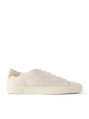 Brunello Cucinelli Vulky Suede Sneakers - Neutrals