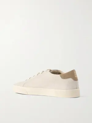 Brunello Cucinelli Vulky Suede Sneakers - Neutrals