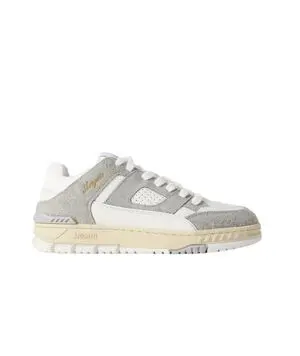 Axel Arigato Area Lo Suede-trimmed Leather Sneakers