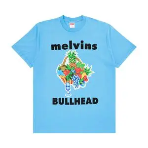 Supreme X Melvins Bullhead Tee 'bright - Blue