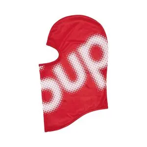 Supreme Halftone Lightweight Balaclava - Red