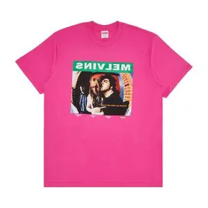Supreme X Melvins Prick Tee 'fuchsia - Pink