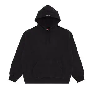 Supreme Paint Hooded Sweatshirt - Black