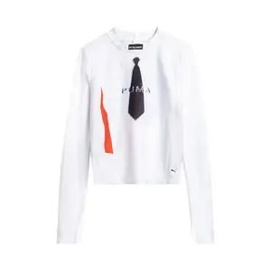 PUMA X Ottolinger Slim Long-sleeve Shirt - White