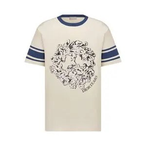 StüSsy X Denim Tears Pass The Baton T-Shirt - White | Editorialist