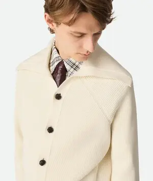 Bottega Veneta Cotton English Rib Cardigan
