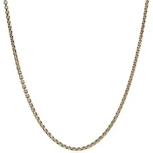 John Hardy John Hardy Box Chain Necklace Gold