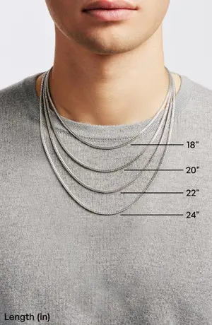 John Hardy Box Chain Necklace - Silver