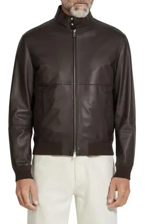 Men's Dark Brown Leather Jackets