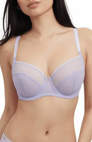 SKARLETT BLUE Spellbound Full Coverage Side Support Bra - Ice Purple