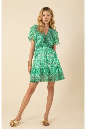 Hale Bob Ruffled Day Dresses