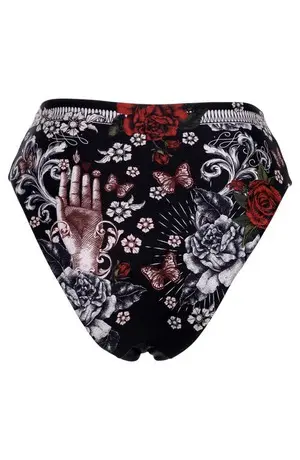 Agua Bendita Penelope Thorn Reversible High Waist Bikini Bottom