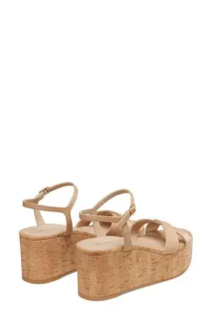 STUART WEITZMAN Dayna Platform Wedge Sandals