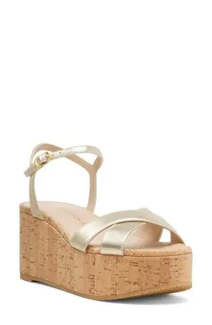STUART WEITZMAN Dayna Platform Wedge Sandals