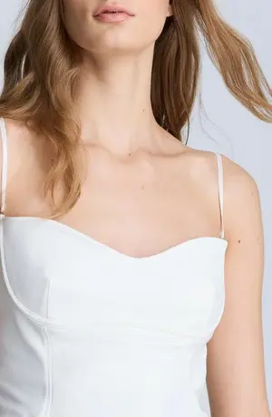 KENNETH COLE Crop Bustier Camisole