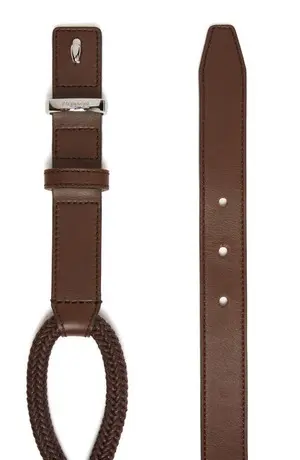 Max Mara Rope Loop Leather Belt