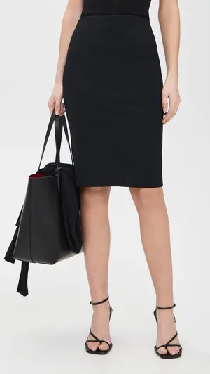 Spanx Ponte Pencil Midi Skirt