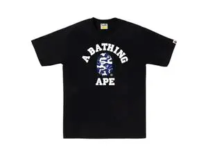 A BATHING APE Online Exclusive College C Tee Shirt