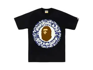 A BATHING APE Online Exclusive Big Busy Works C Tee Shirt - Black