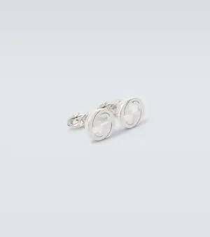 Gucci Interlocking G Sterling Cufflinks