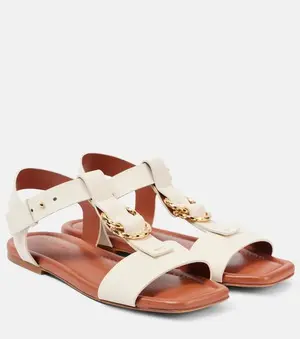 Ulla Johnson Nimi Leather Sandals - White