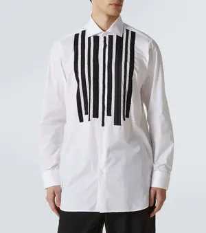Junya Watanabe X Guy Rover Striped Cotton Shirt
