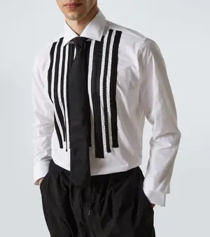 Junya Watanabe X Guy Rover Striped Cotton Shirt