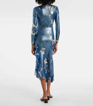 Etro Printed Midi Dress