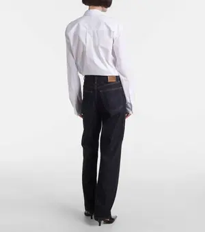 TOTEME Mid-rise Straight Leg Jeans - Blue
