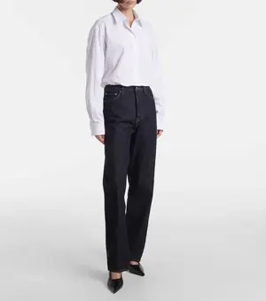 TOTEME Mid-rise Straight Leg Jeans - Blue