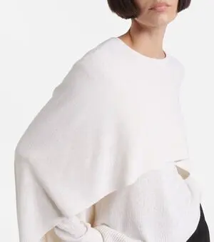 TOTEME Knitted Silk Cape