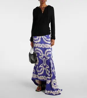 Etro Printed Maxi Skirt