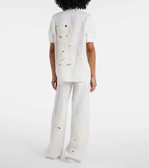 Dorothee Schumacher Embroidered Linen Shirt